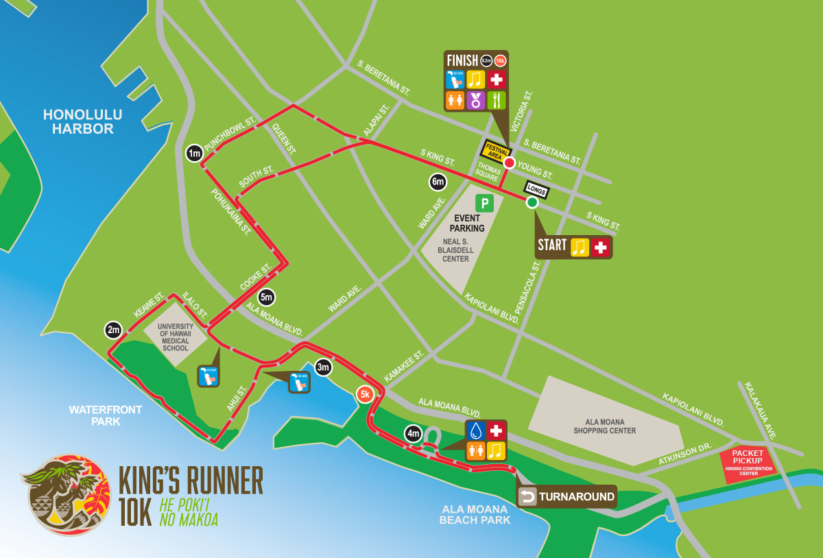 2025 KRX COURSE MAP NEW : Kings Runner 10k